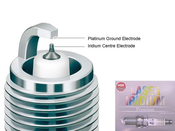 ILZFR6D11 NGK Laser Iridium Spark Plug - 1208 - Set of 4 - Fast Tracke ...