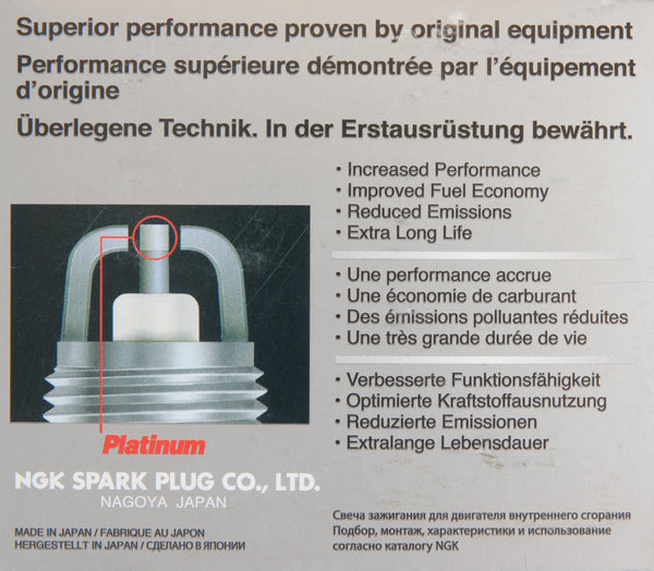 BKR6EKPB-11 NGK Platinum Spark Plug - 3452 - Fast Tracked Shipping ...